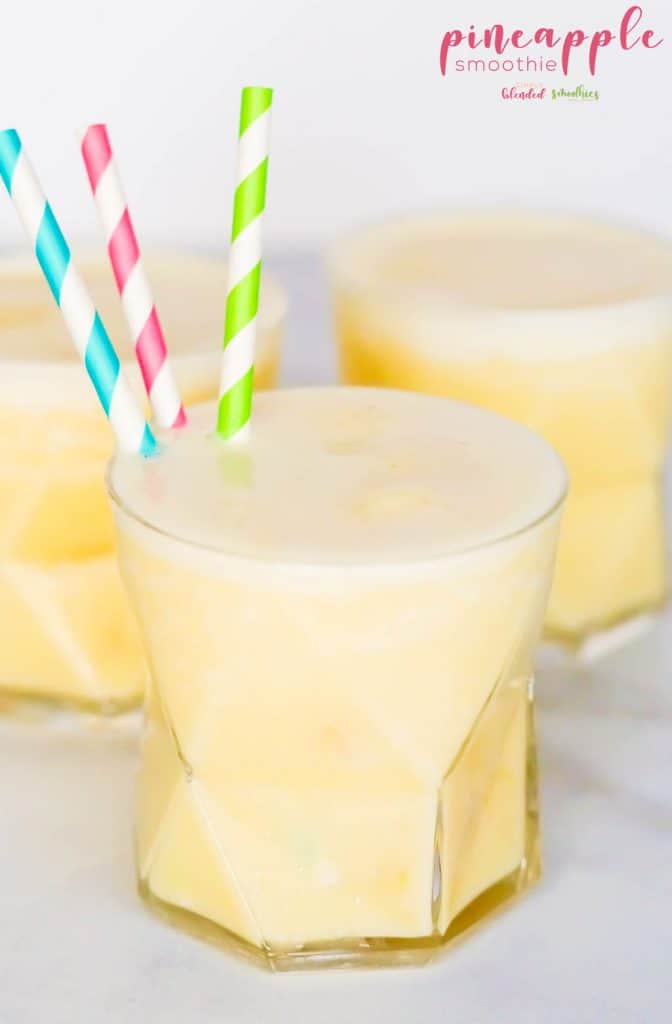 Pineapple Milkshake | Simply Blended Smoothies