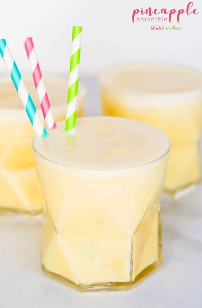 Pineapple Milkshake | Simply Blended Smoothies