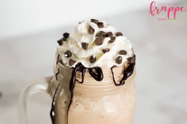 Chocolate Frappe | Simply Blended Smoothies