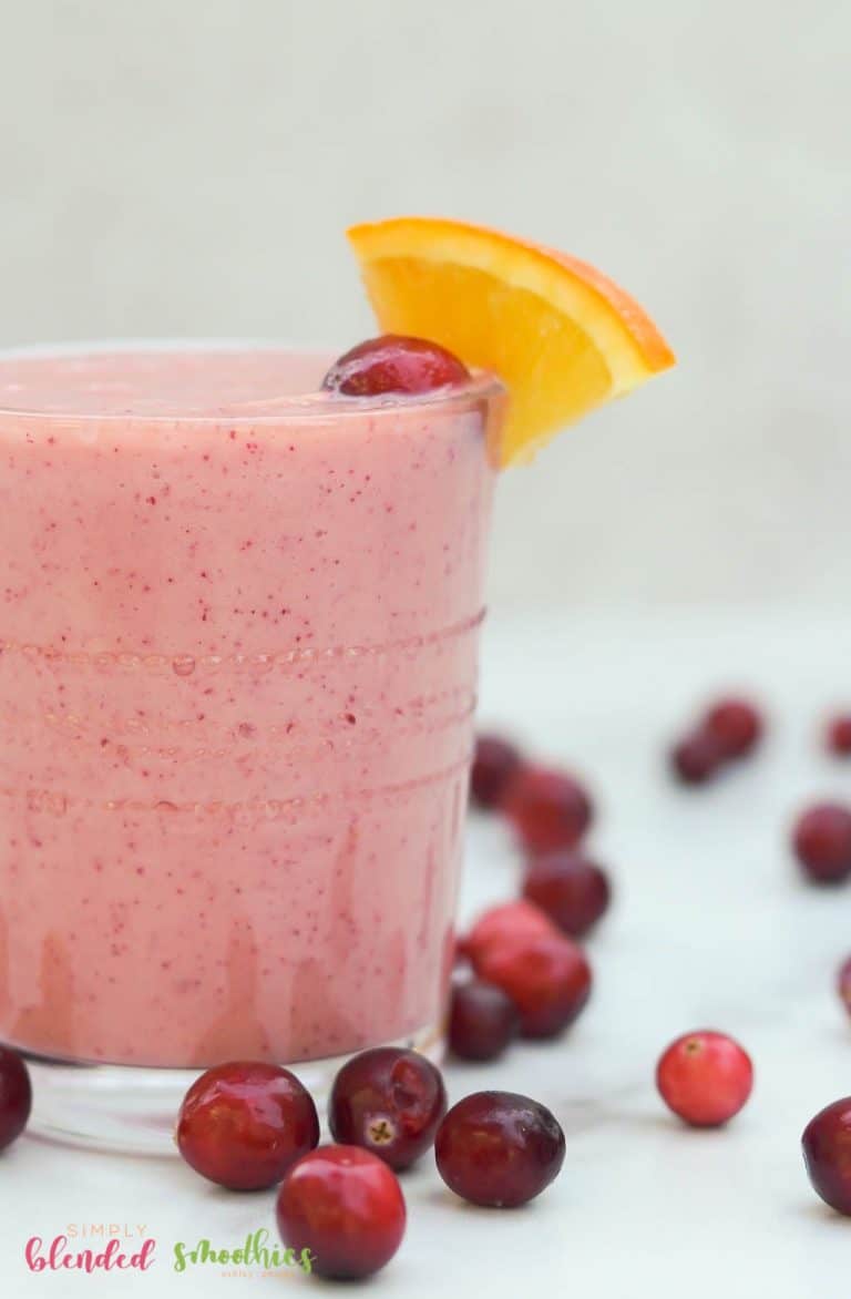 Cranberry Smoothie | Simply Blended Smoothies