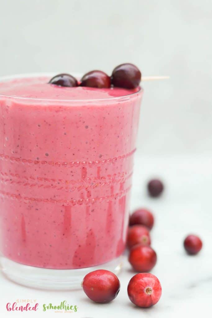 Cranberry Smoothie | Simply Blended Smoothies