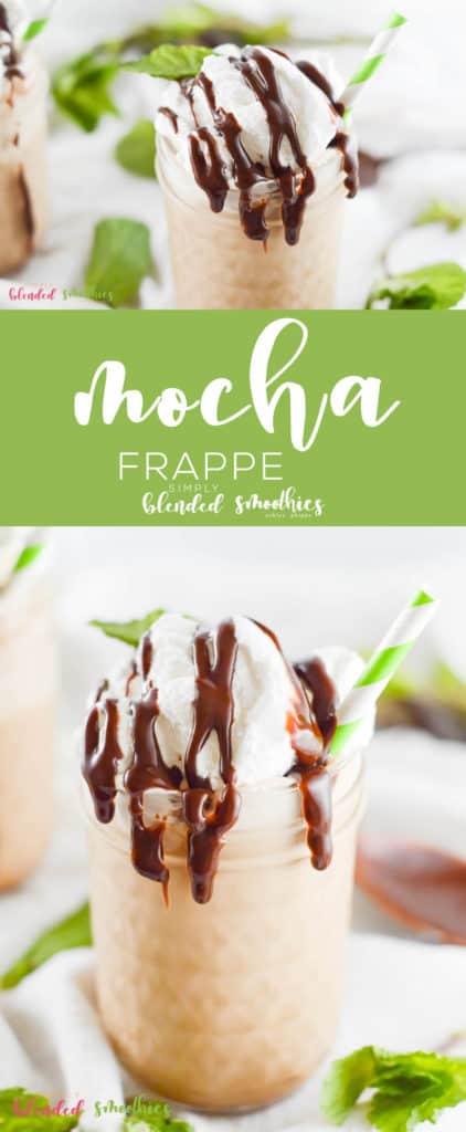 Mocha Frappe | Simply Blended Smoothies